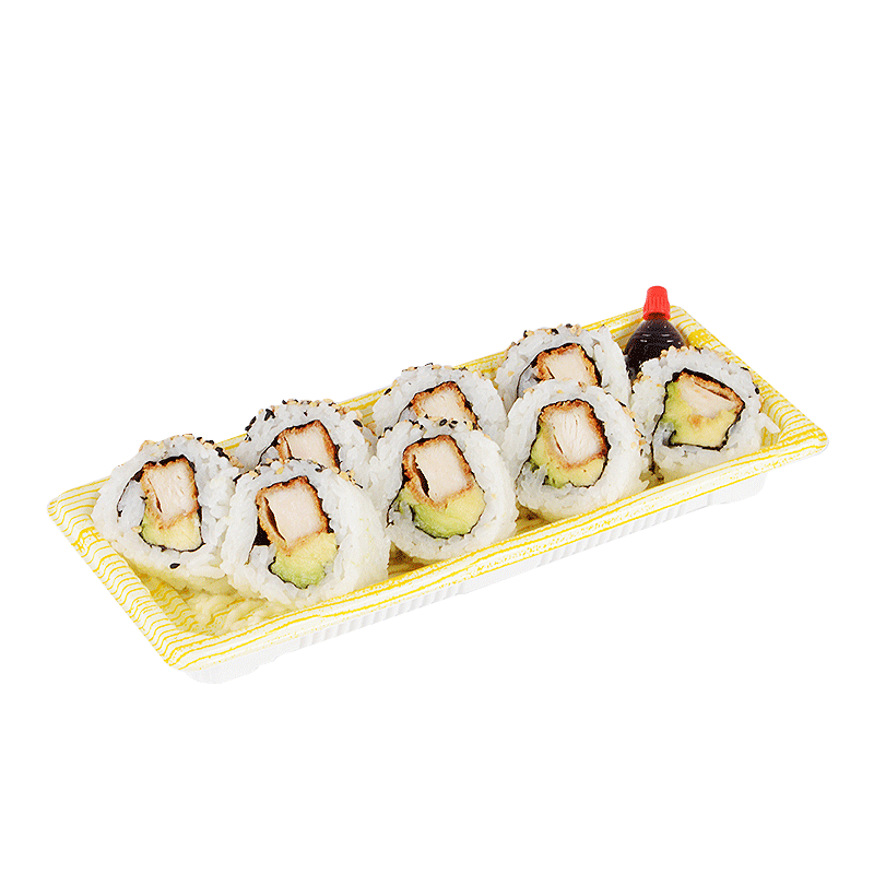 Inside Out Roll, chicken Schnitzel Avocado Roll – localibyromeos